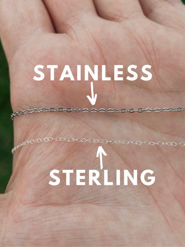 Penne Pasta Necklace - Sterling Silver | Unique Jewelry - Veeaien Designs